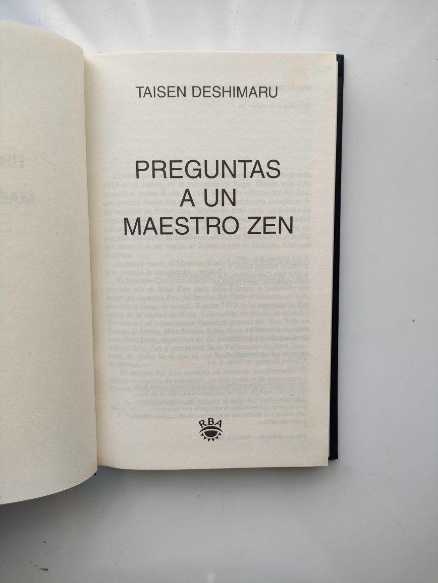 Preguntas a un maestro zen - Amica - Librería solidaria